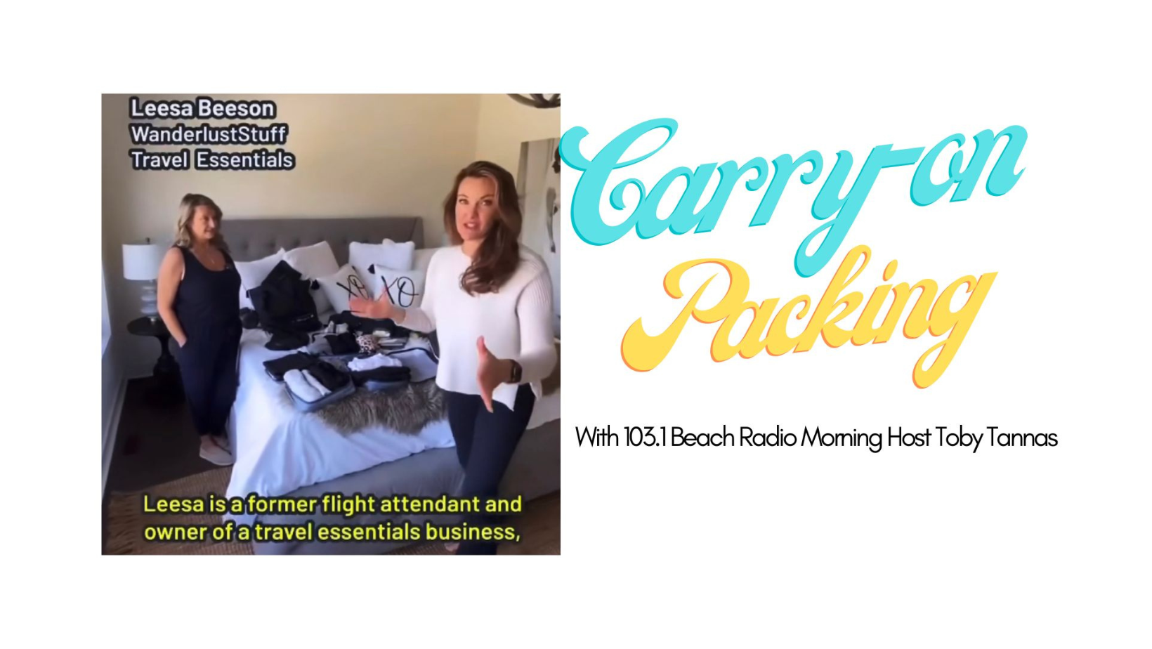 Interview with 103.1 Beach Radio – WanderlustStuff