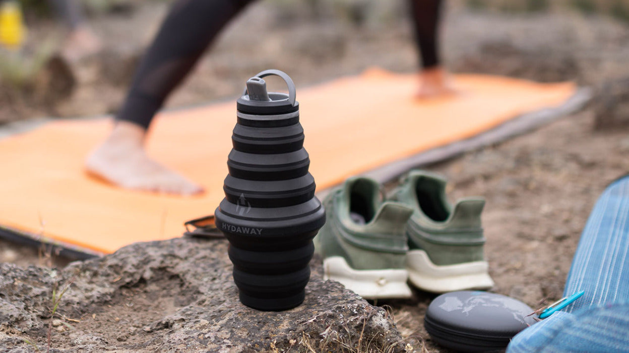 Sustainably-Made Collapsible Water Bottle & Case (USA) – WanderlustStuff